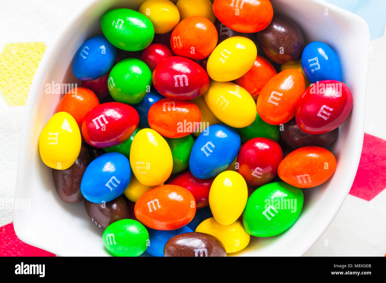 M&m logo hi-res stock photography and images - Alamy