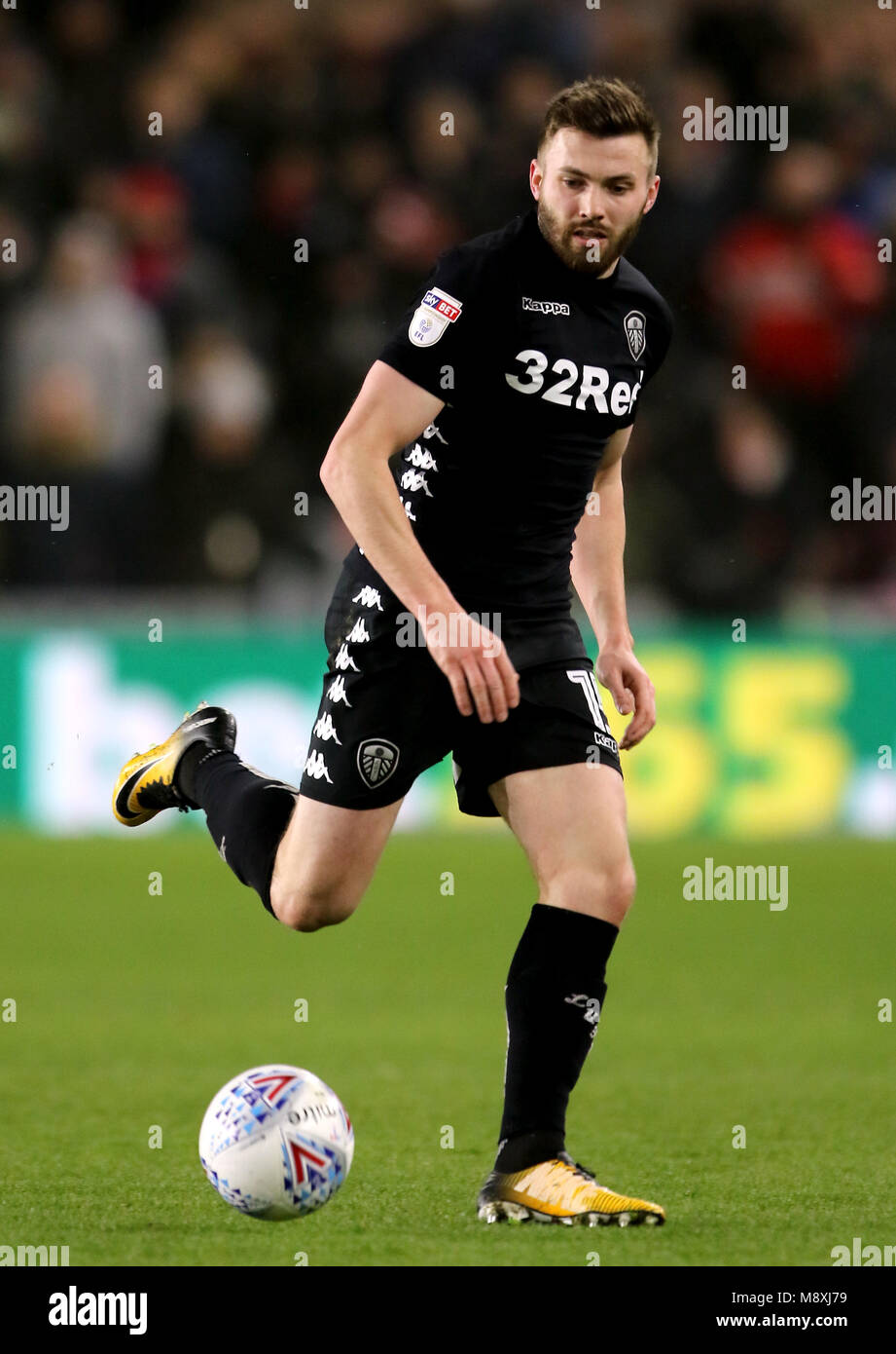Leeds United's Stuart Dallas Stock Photo - Alamy
