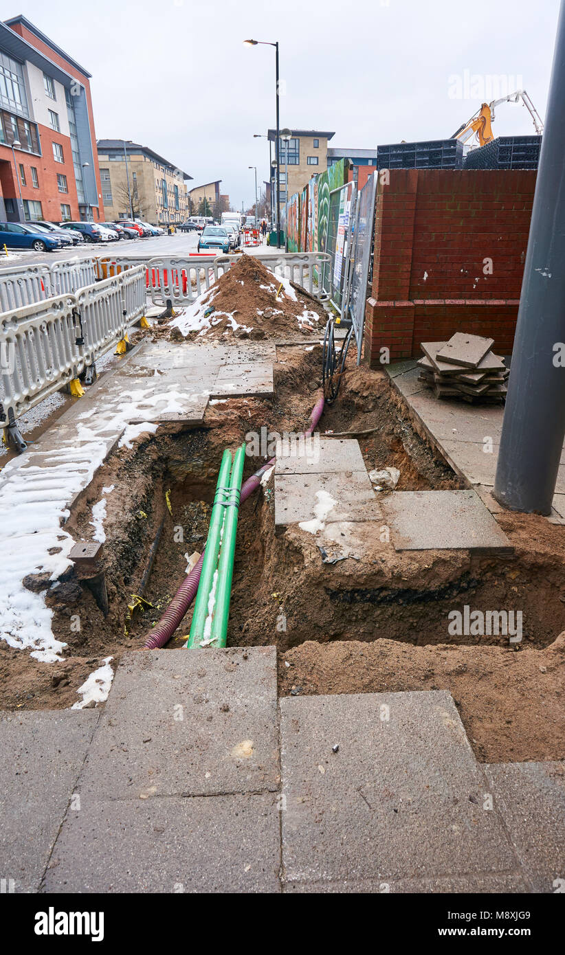 Underground utilities hi-res stock photography and images - Alamy