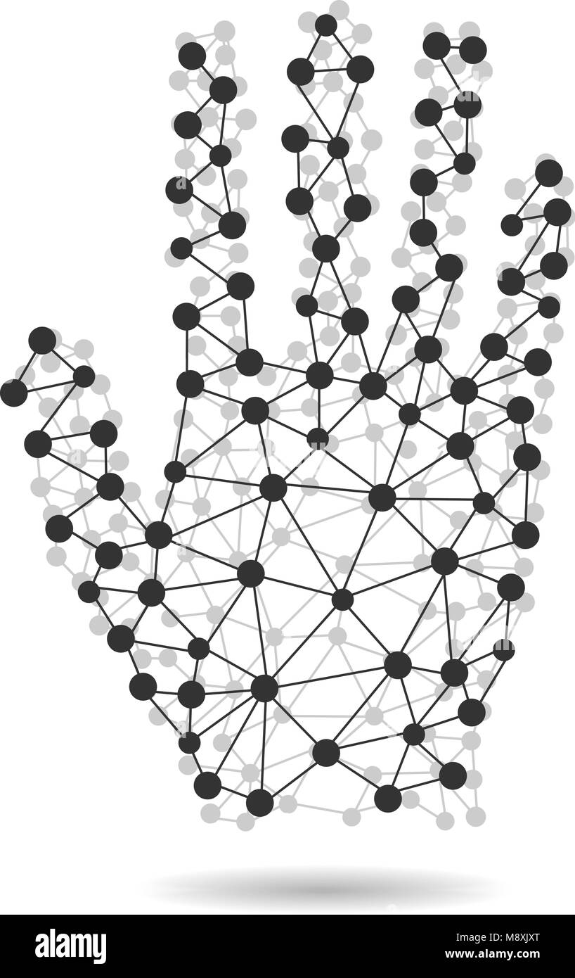 Triangle creative concept Black and White Stock Photos & Images - Alamy