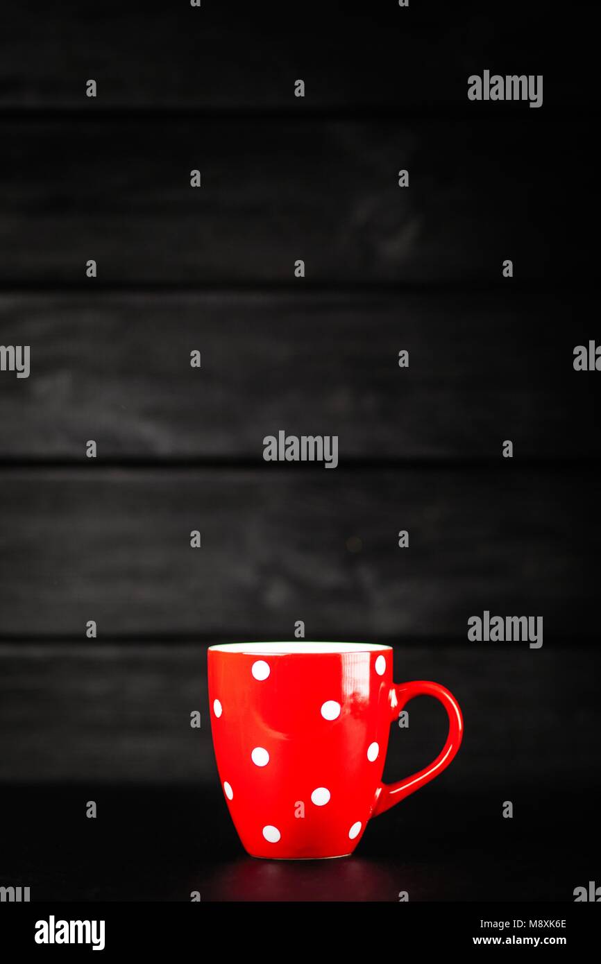 Red coffee mug Stock Photo - Alamy