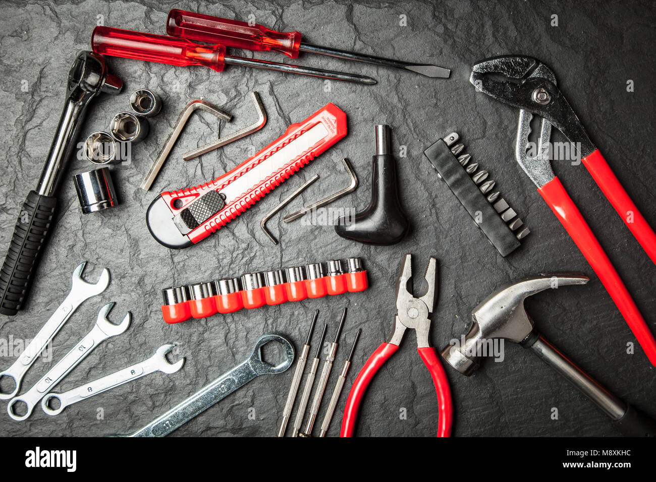 Slate tools hi-res stock photography and images - Alamy