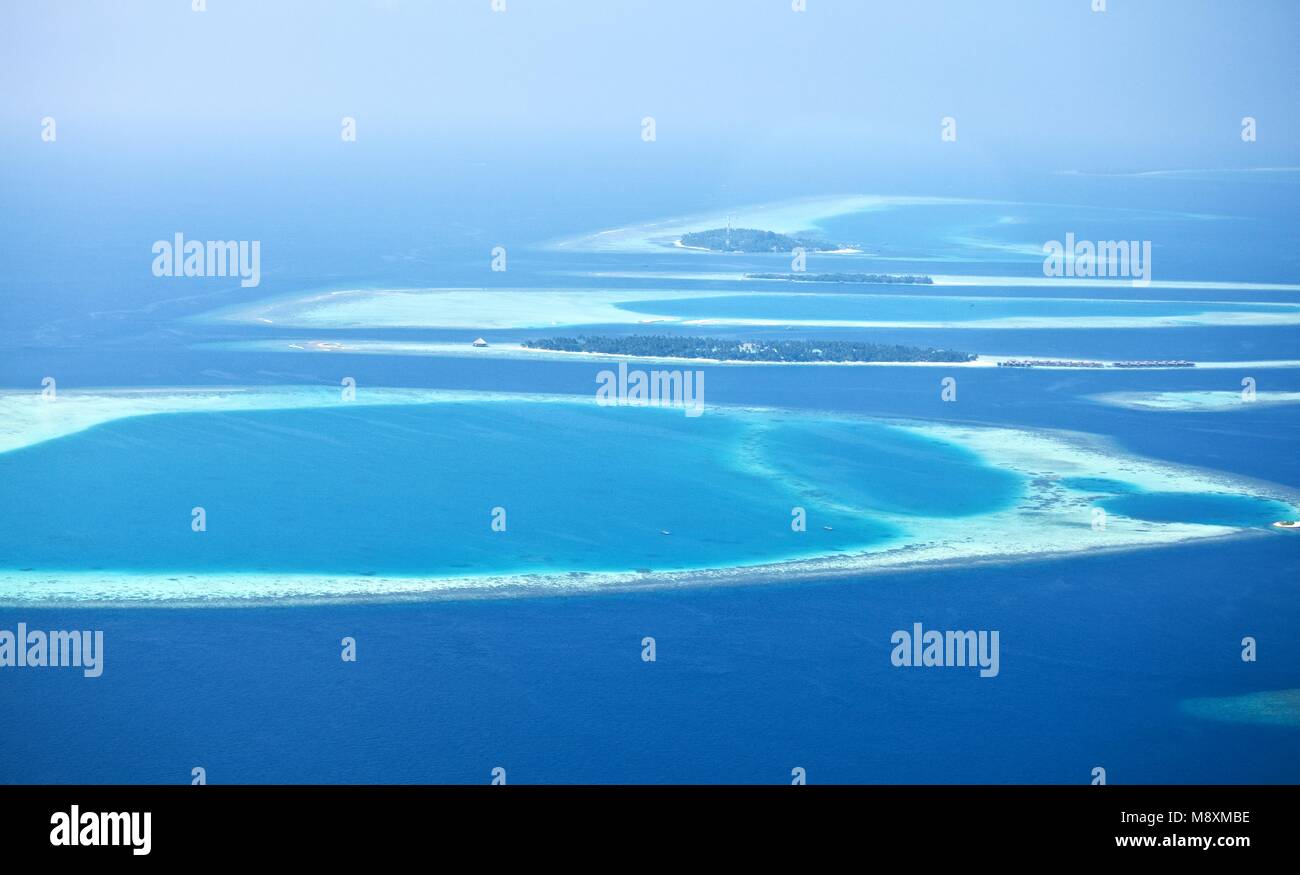 Blue Infinity (atolls of Maldives Stock Photo - Alamy
