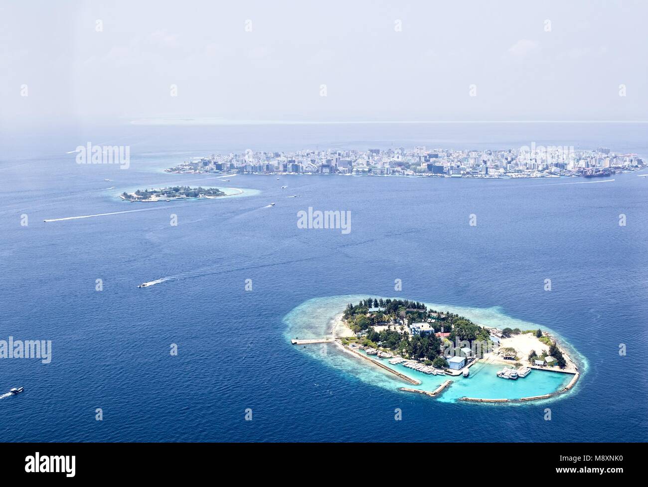 Male,capital of the Maldives Republic Stock Photo - Alamy
