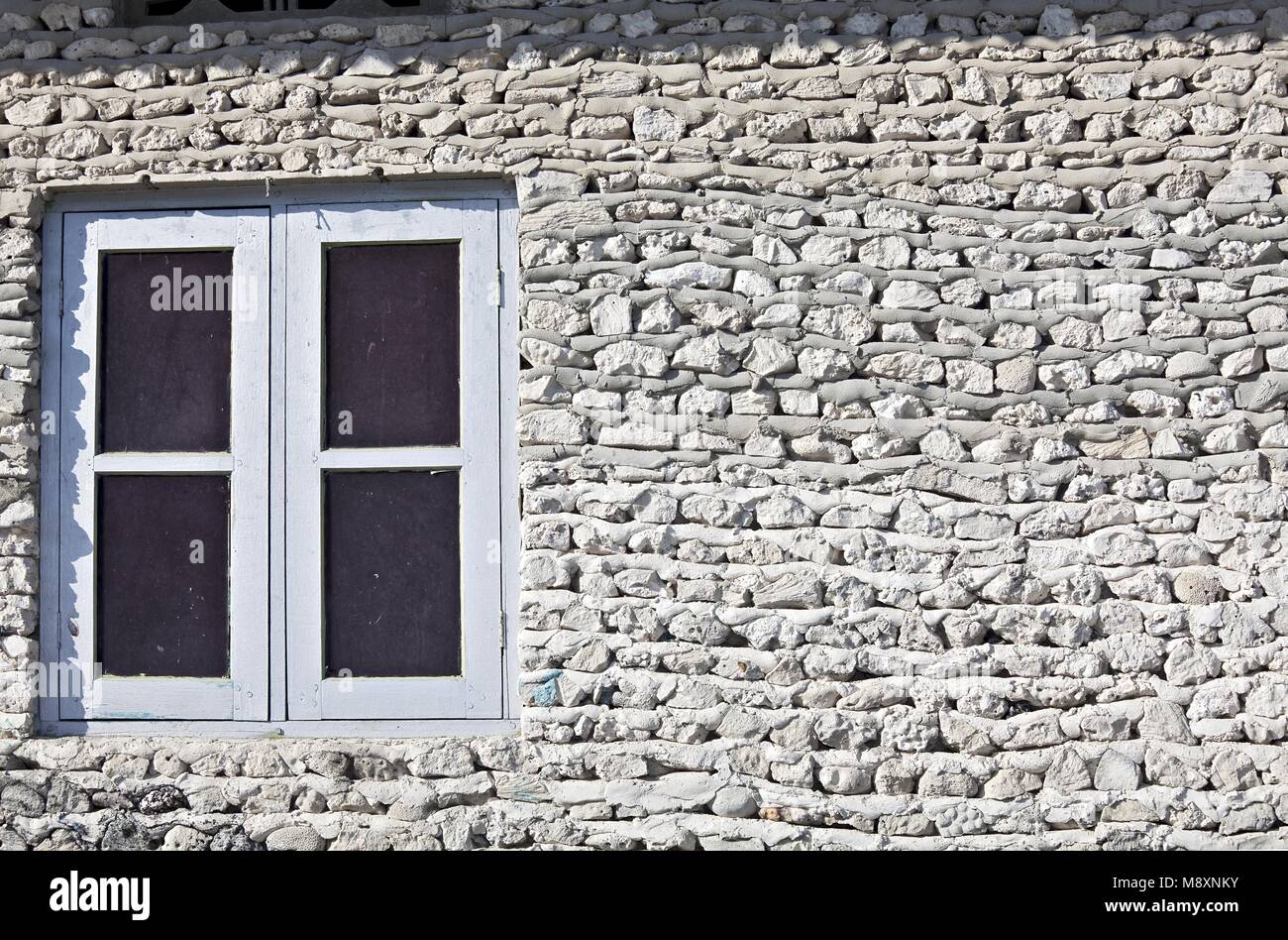 Coral Stone Wall Maldives