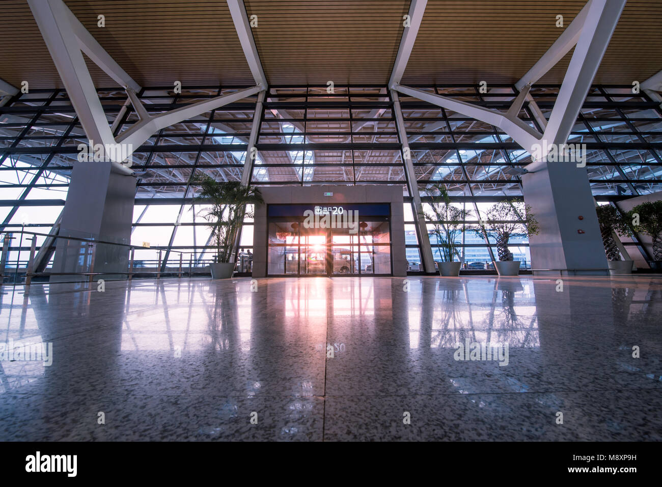 International Airport Terminal T2 Stock Photo - Alamy