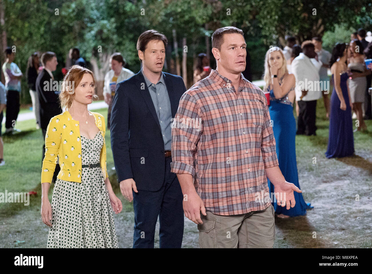 BLOCKERS, from left: Leslie Mann, Ike Barinholtz, John Cena, 2018. ph ...