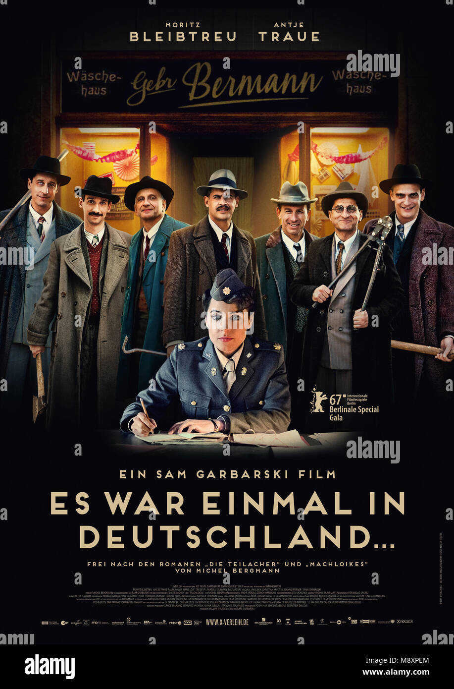 BYE BYE GERMANY, (aka ES WAR EINMAL IN DEUTSCHLAND...), German poster ...