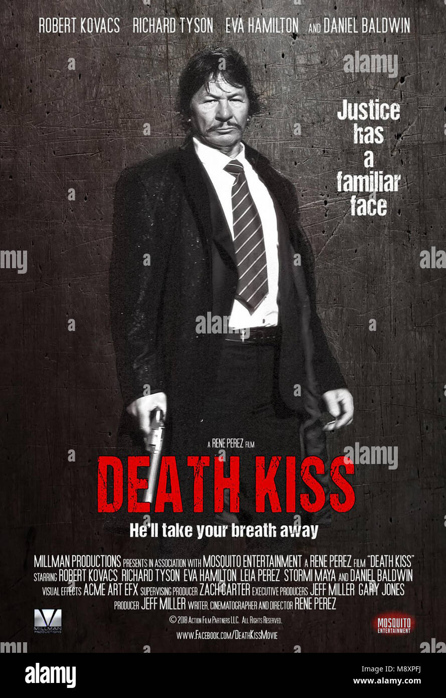 DEATH KISS, poster, Robert Bronzi, 2018. © Millman Productions ...