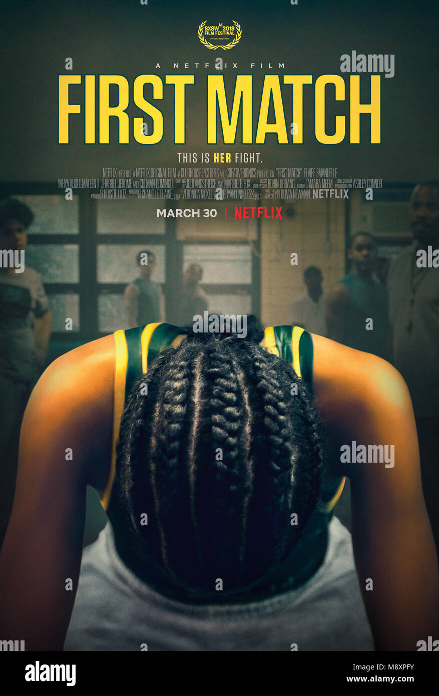 FIRST MATCH, US poster, Elvire Emanuelle, 2018. © Netflix /Courtesy ...