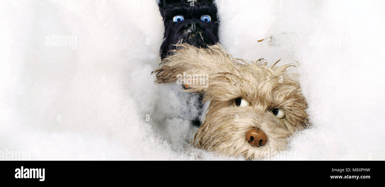 ISLE OF DOGS, Chief (top, voice: Bryan Cranston), 2018. © TM ...