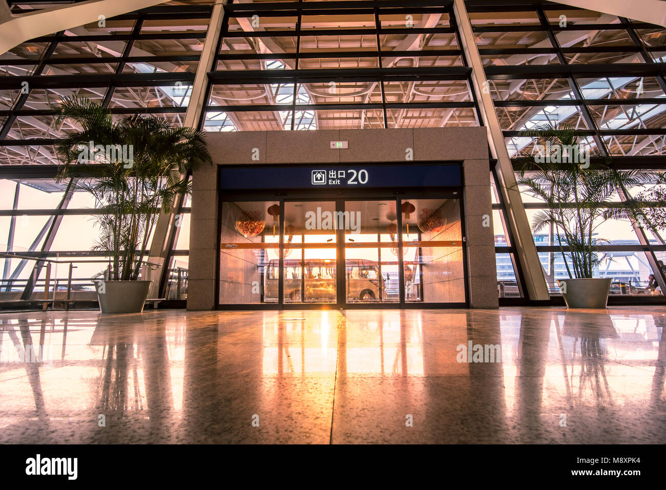 International Airport Terminal T2 Stock Photo - Alamy