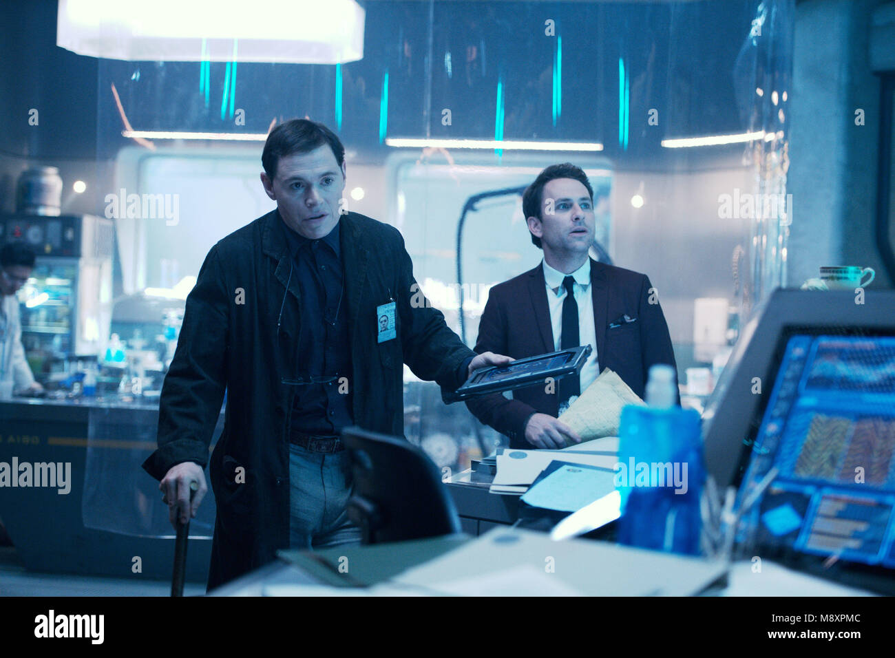 PACIFIC RIM UPRISING, l-r: Burn Gorman, Charlie Day, 2018. ph: Jasin ...