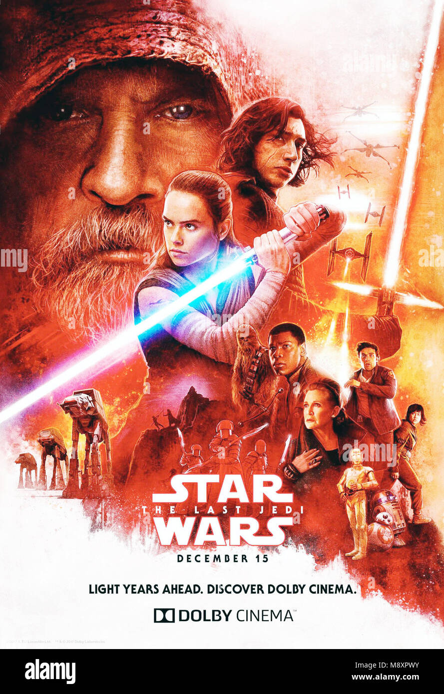 STAR WARS: THE LAST JEDI, (aka STAR WARS: EPISODE VIII - THE LAST JEDI ...