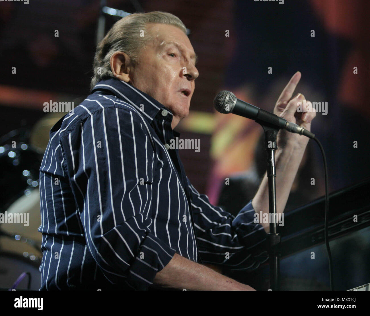 JERRY LEE LEWIS 2006 Photo By John Barrett-PHOTOlink.net Stock Photo ...