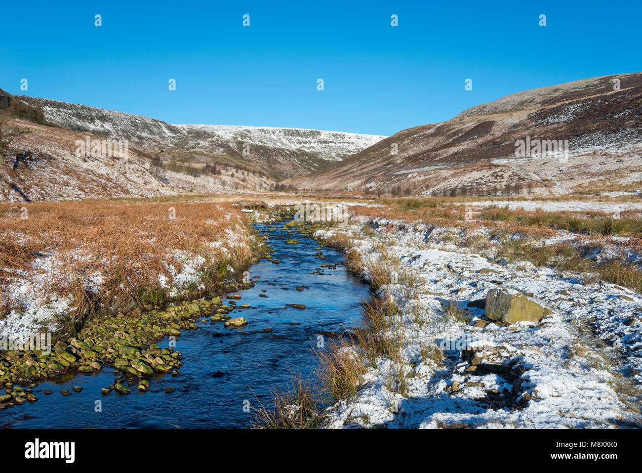 Crowden Brook near Glossop, North Derbyshire, England Stock Photo - Alamy