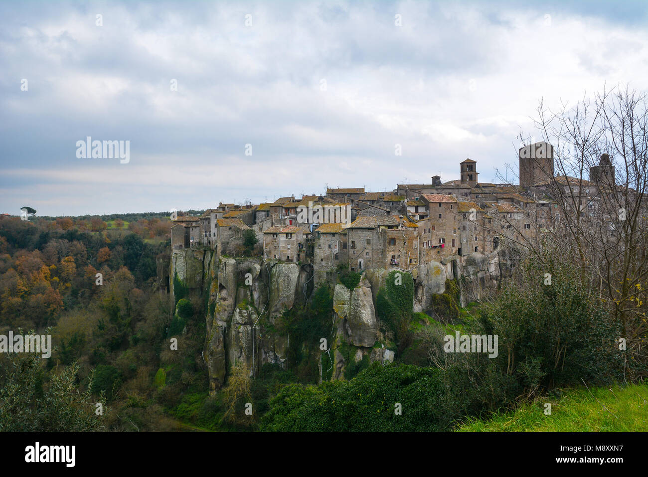 Vitorchiano (Tuscia, Italy) - The medieval town in tuff, province of ...