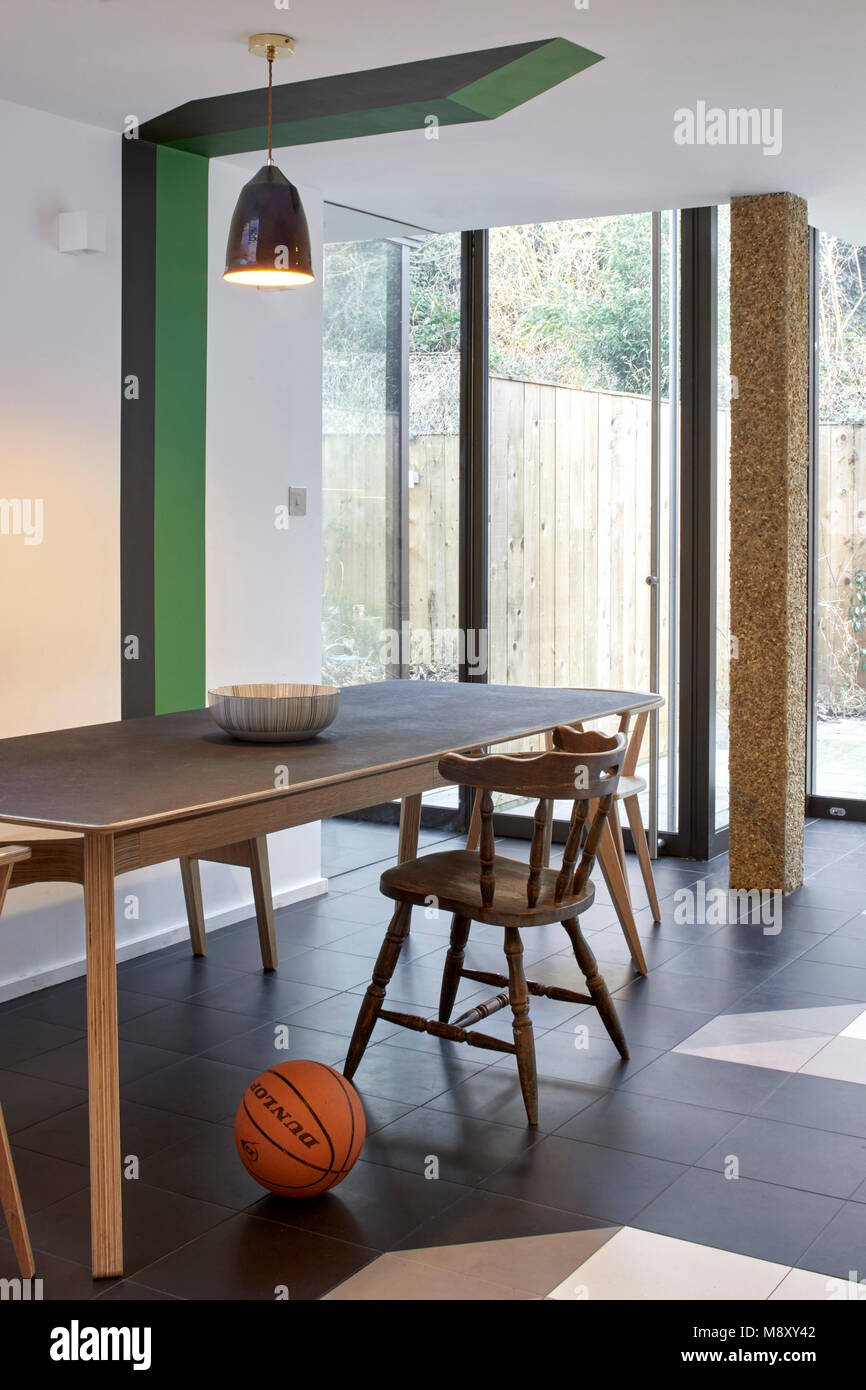 Interior view with ball. Sean Griffiths, London, United Kingdom ...