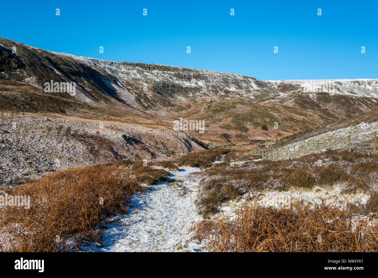 Crowden Brook near Glossop, North Derbyshire, England Stock Photo - Alamy