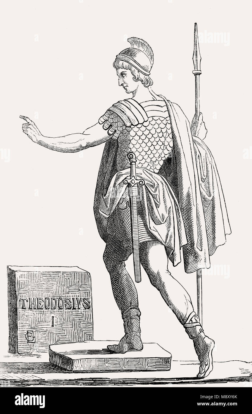 Also known as theodosius the great hi-res stock photography and images ...