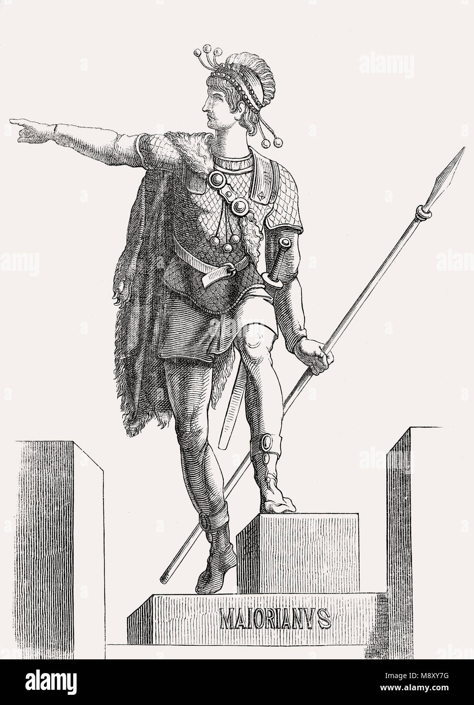 Flavius iulius valerius maiorianus hi-res stock photography and images ...