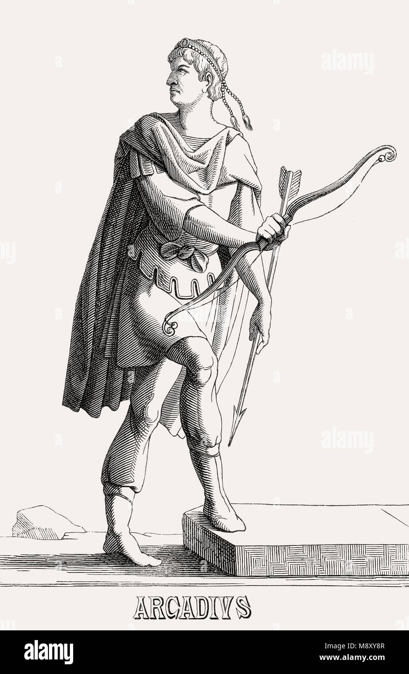 Arcadius, Flavius Arcadius Augustus, was Eastern Roman Emperor from 395 ...