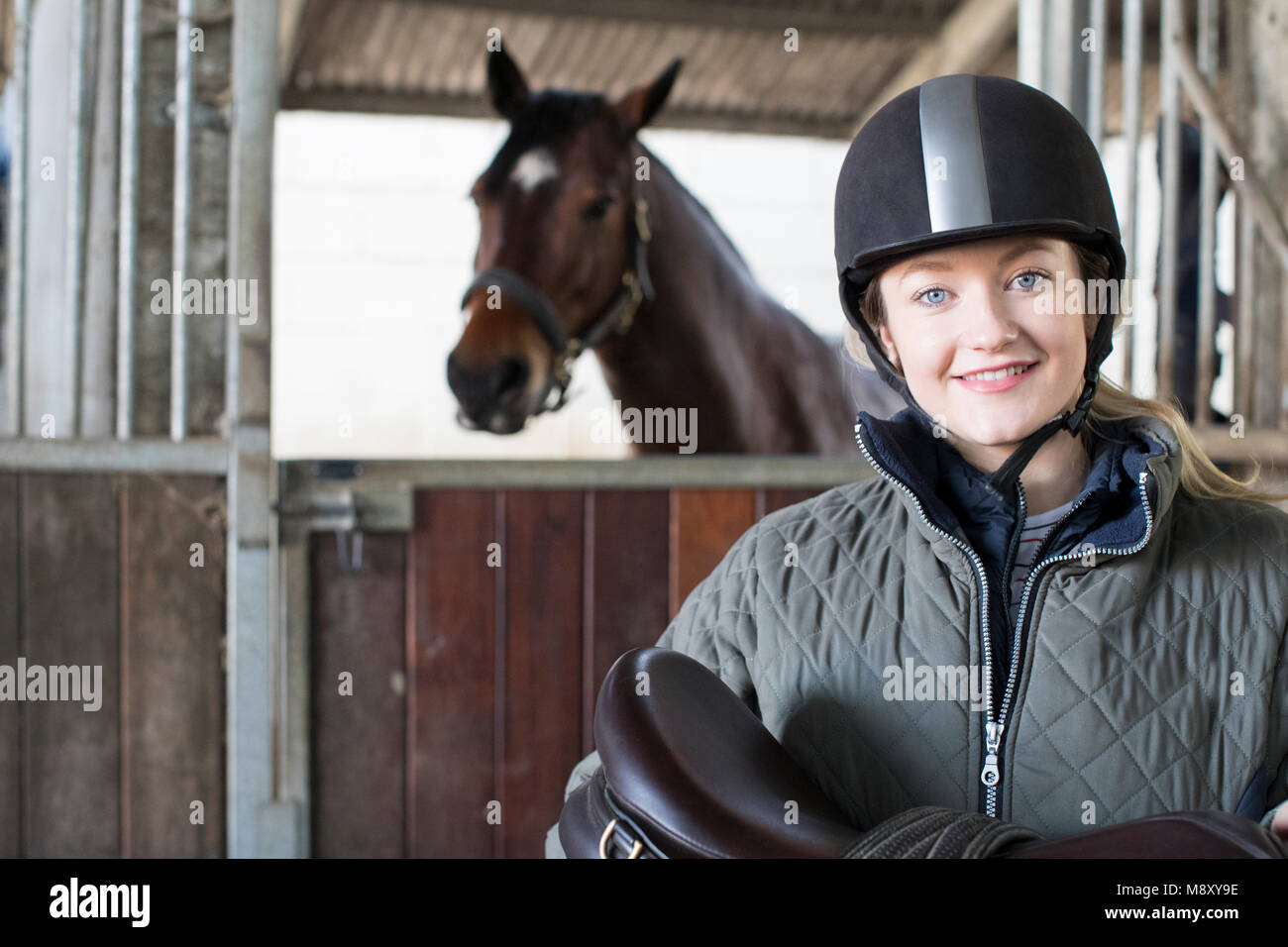 Rider and owner hi-res stock photography and images - Alamy
