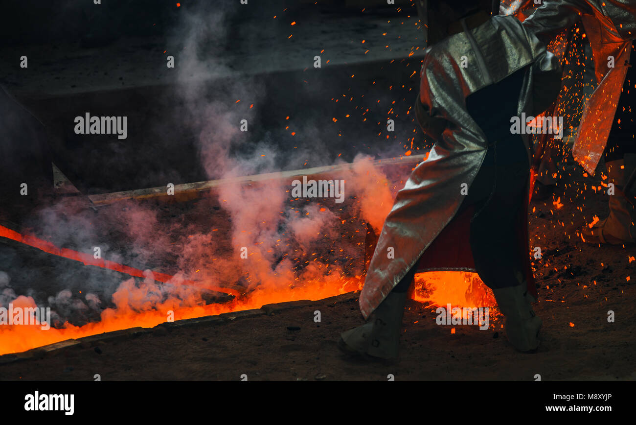 New smelting furnace hi-res stock photography and images - Alamy