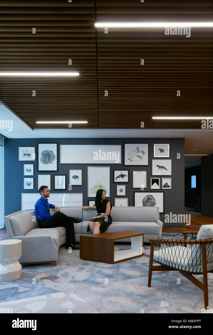 Breakout space. Deloitte Toronto, Toronto, Canada. Architect: Arney ...