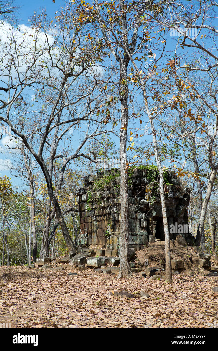 Koh Ker temple complex ruin, Cambodia Stock Photo - Alamy
