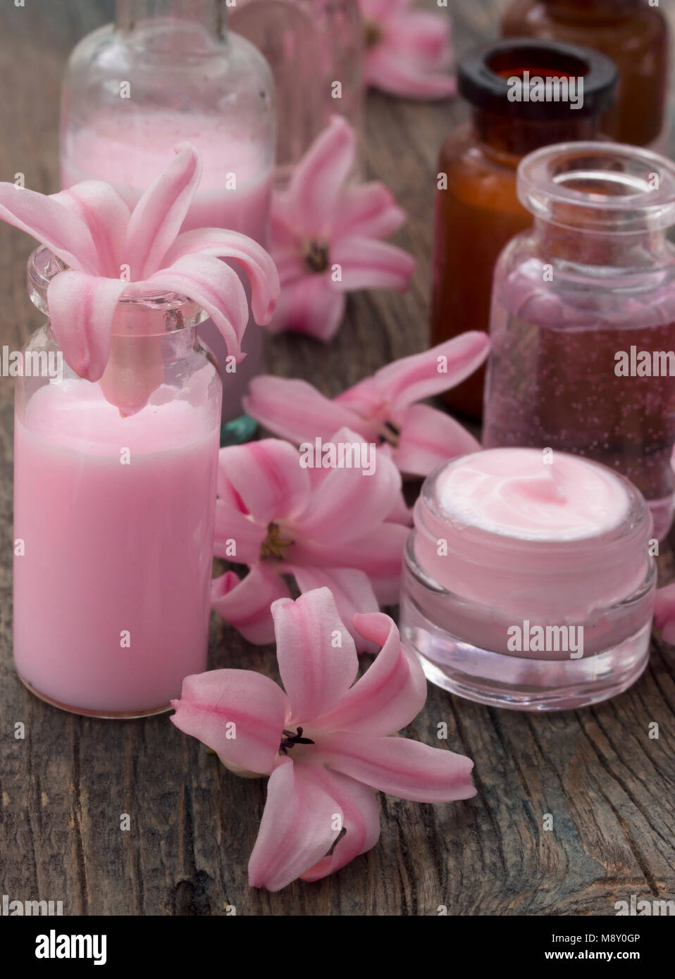 natural cosmetics, fresh as spring Stock Photo - Alamy