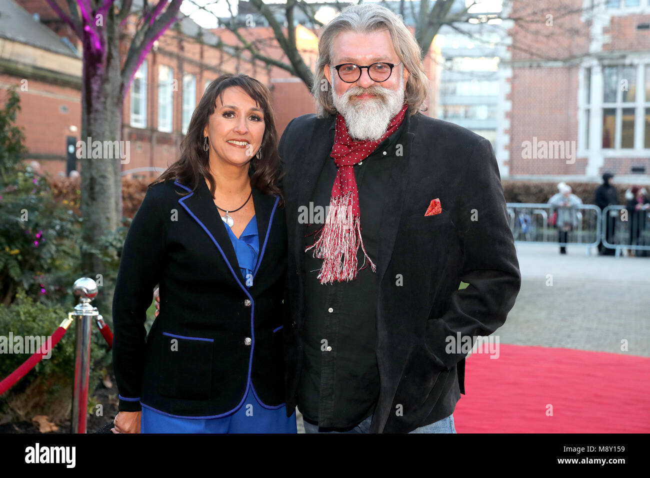 Simon "Si" King arrives for the gala performance of The Last Ship ...