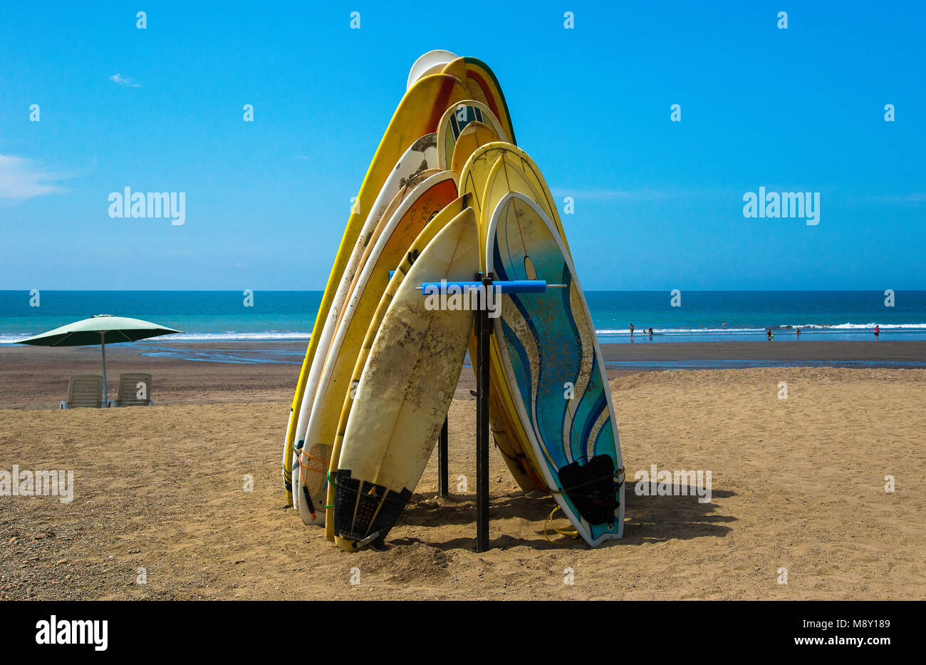 World-class tourist destination. Costa Rica, tropical paradise Stock ...