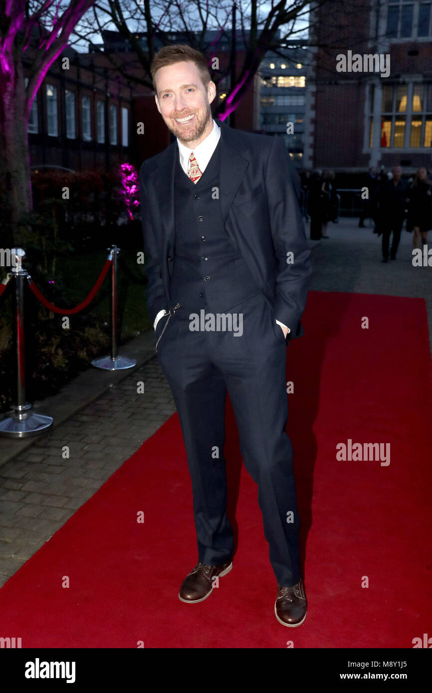 Ricky Wilson arrives for the gala performance of The Last Ship, StingÕs ...