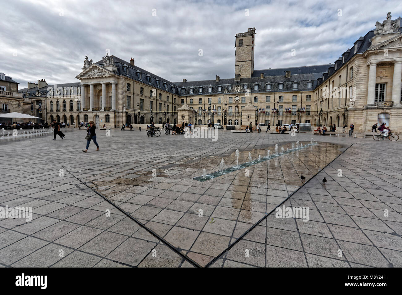 The Palais des Ducs in Dijon, Burgundy, a world heritage city and ...