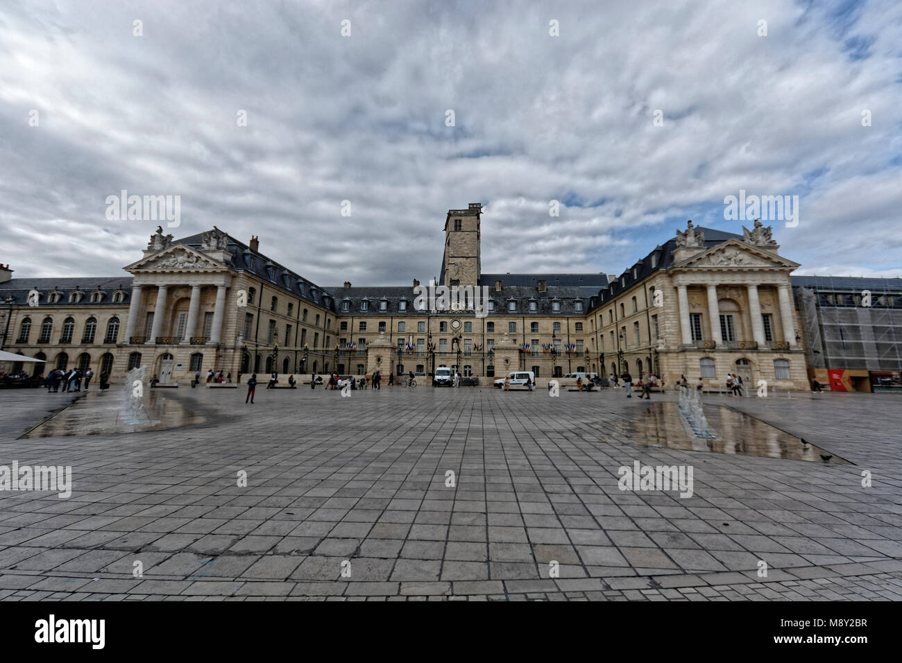 The Palais des Ducs in Dijon, Burgundy, a world heritage city and ...