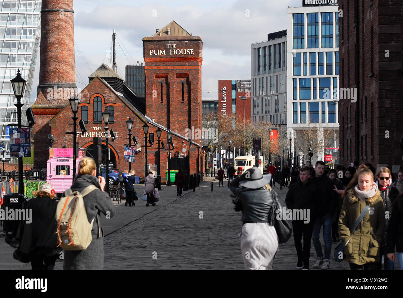 Liverpool and the River Mersey Stock Photo - Alamy