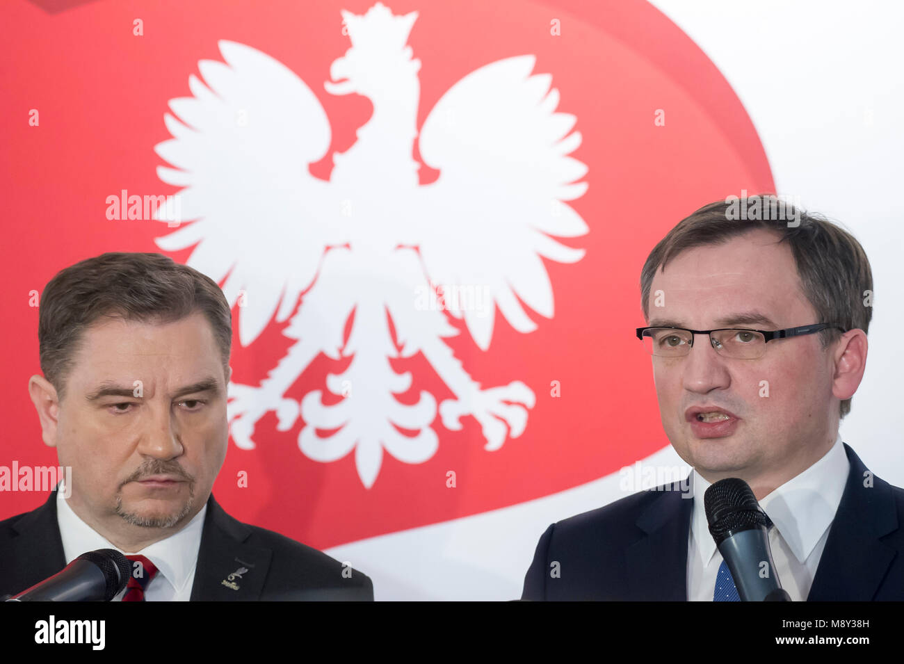 Piotr Duda, chairman of Niezalezny Samorzadny Zwiazek Zawodowy ...