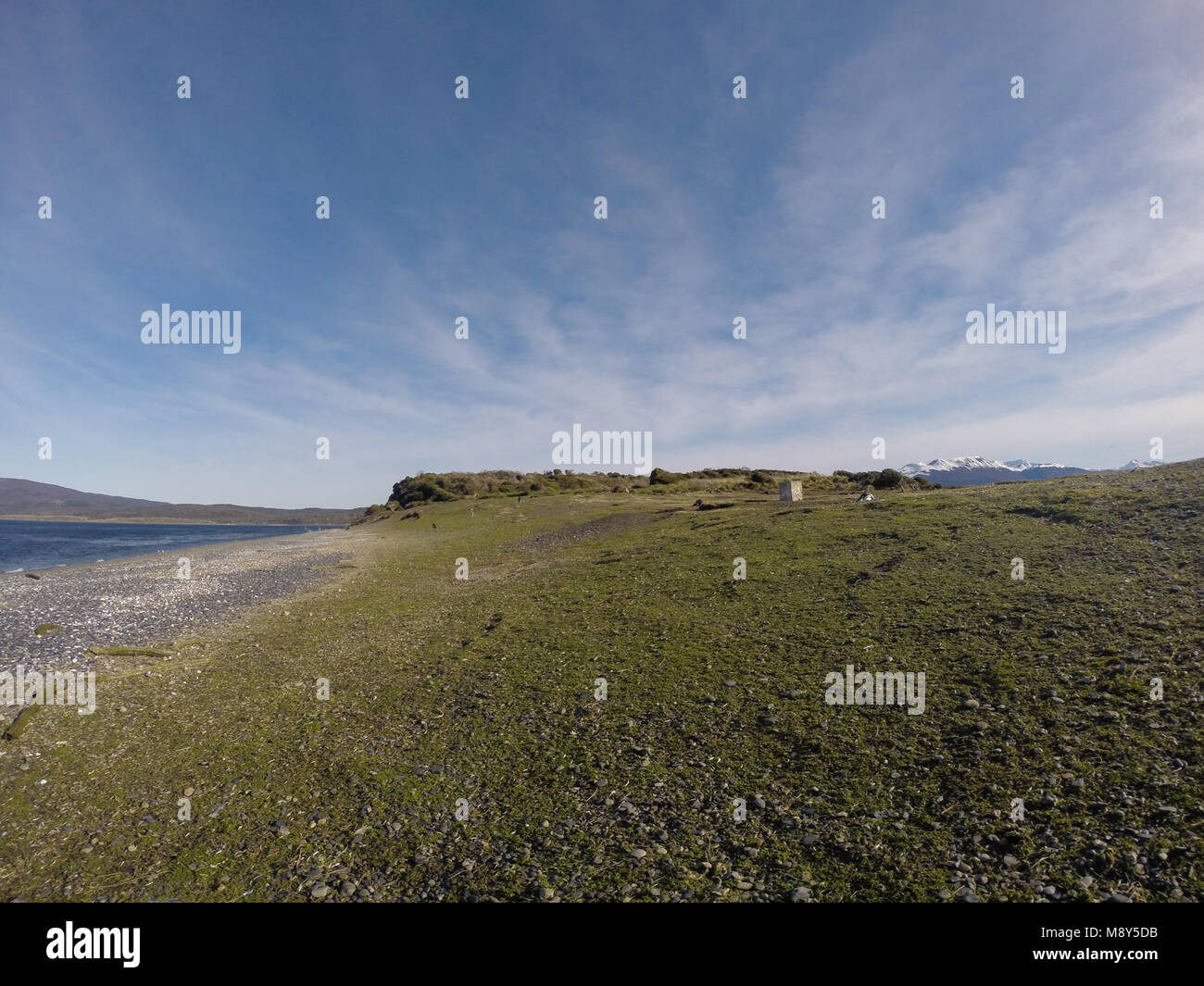 Ushuaia, Argentina. October 2, 2014. Isla Martillo, better known as ...