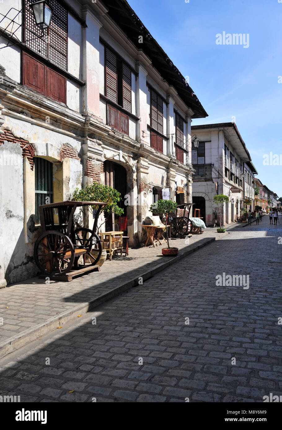 Calle Crisologo in Vigan city, Ilocos Sur, Philippines Stock Photo - Alamy Calle Crisologo in Vigan city, Ilocos Sur, Philippines Stock Photo - Alamy