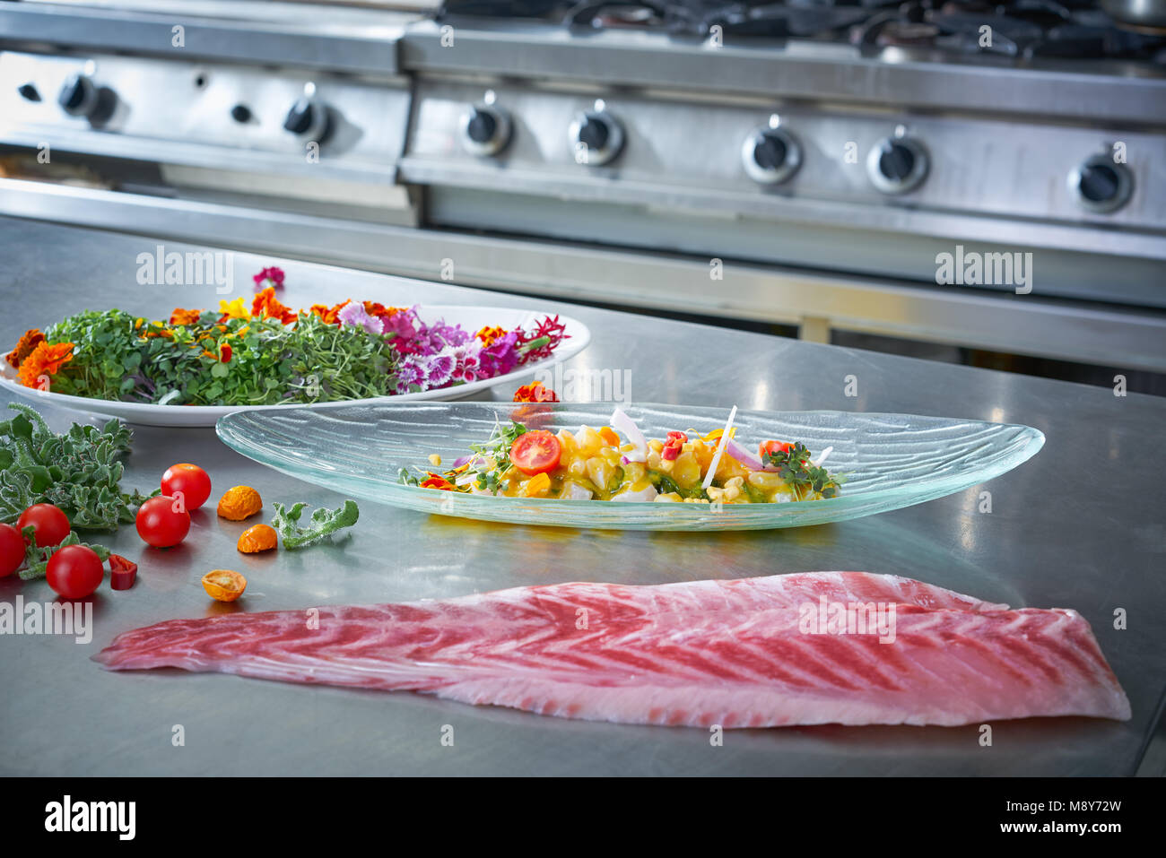 Dish preparation hi-res stock photography and images - Alamy
