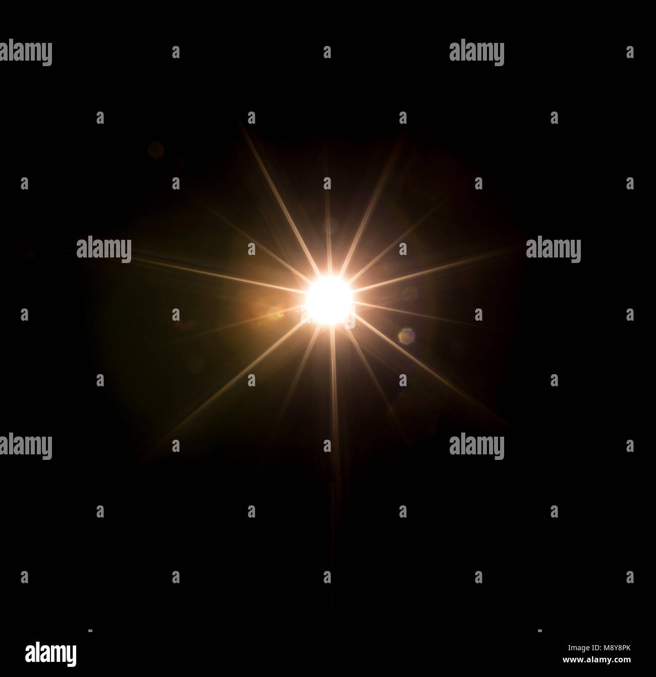 Sun rays beams texture, isolated on black background Stock Photo - Alamy
