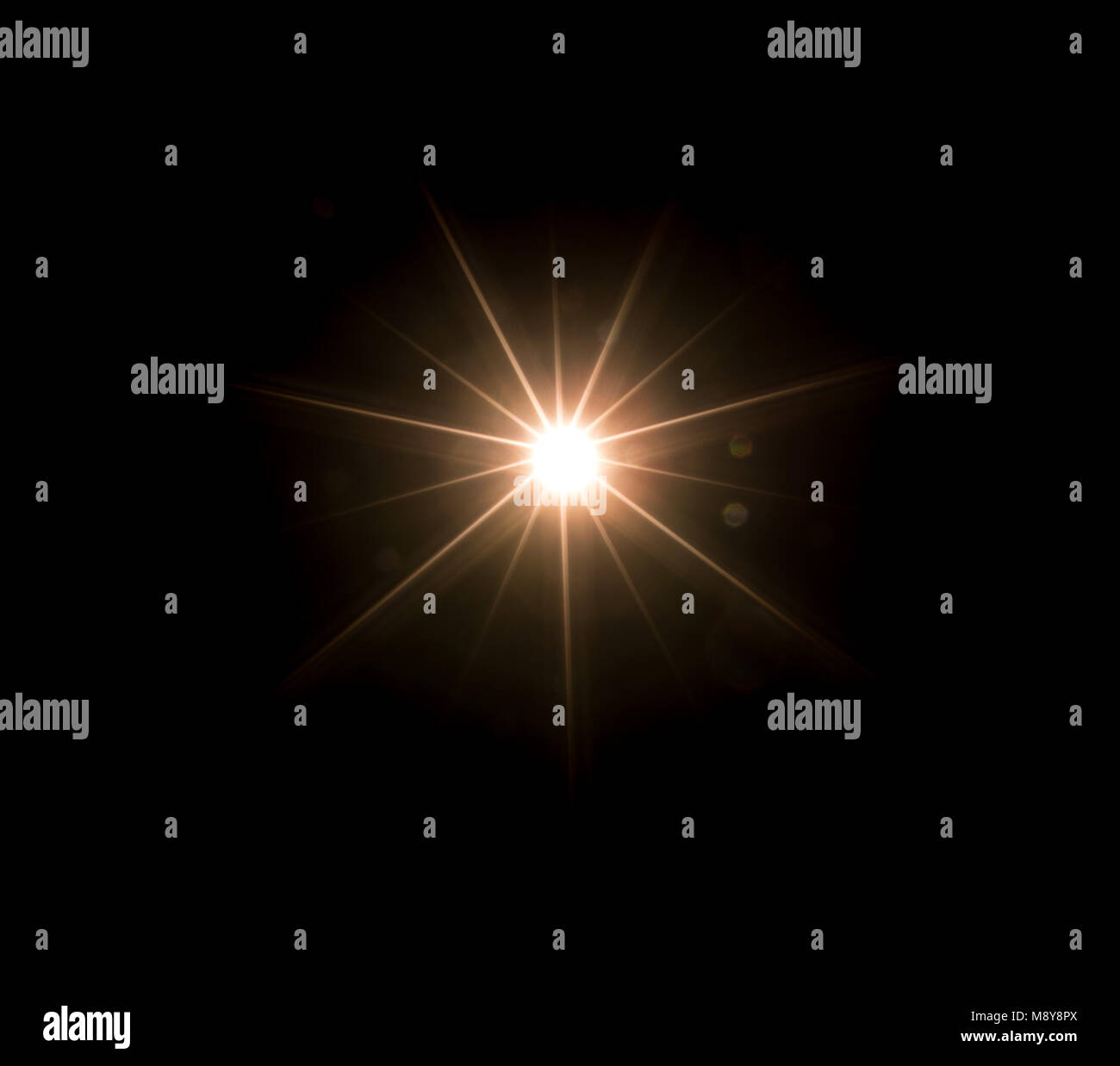 Sun rays beams texture, isolated on black background Stock Photo - Alamy