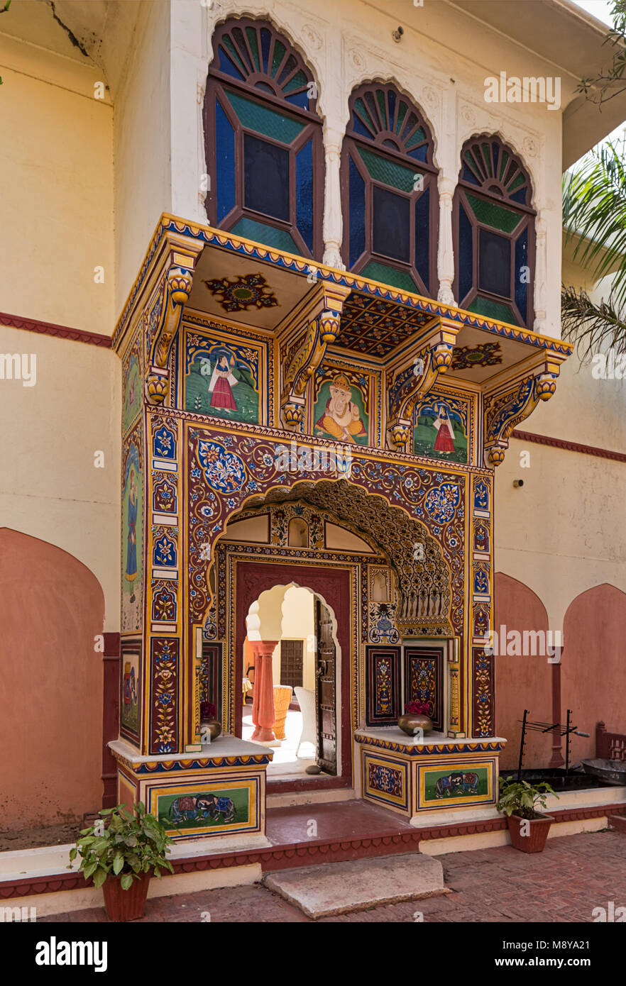 Hotel Fort Madhogarh - Bassi, Rajasthan, India Stock Photo - Alamy