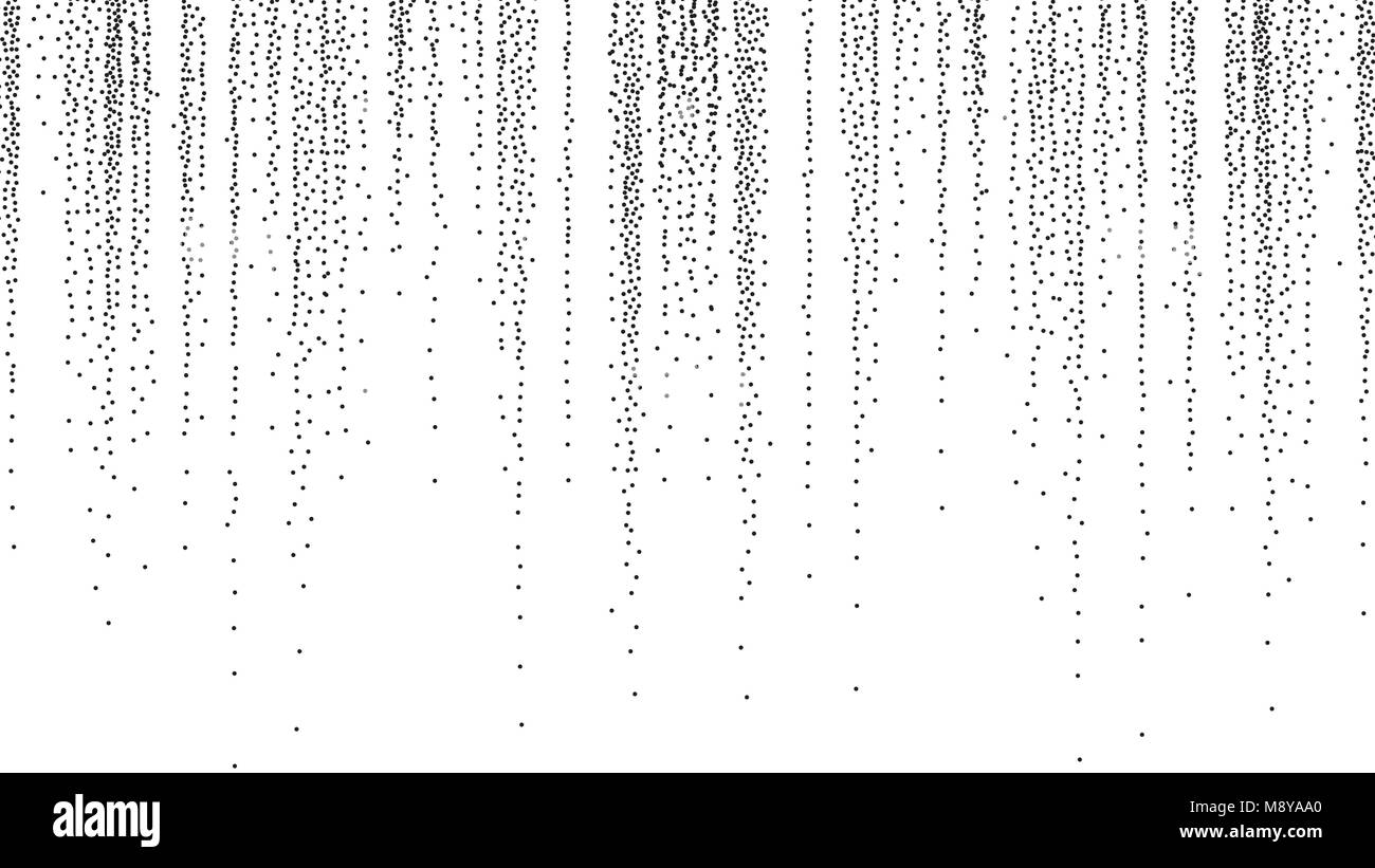 Dotwork Background Vector. Dark Geometric Monochrome Fantasy Explosion ...