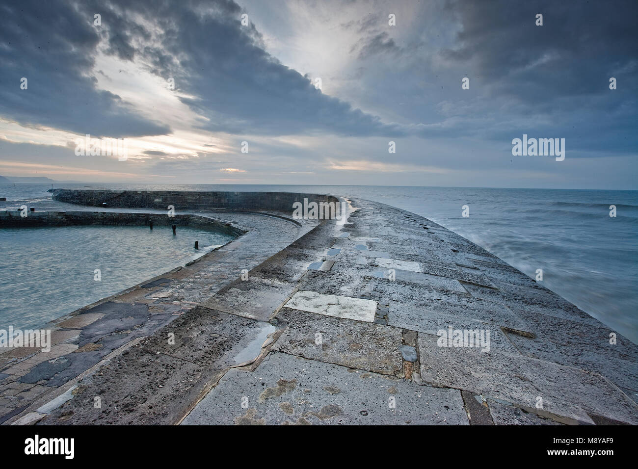 Unusual curved quay hi-res stock photography and images - Alamy