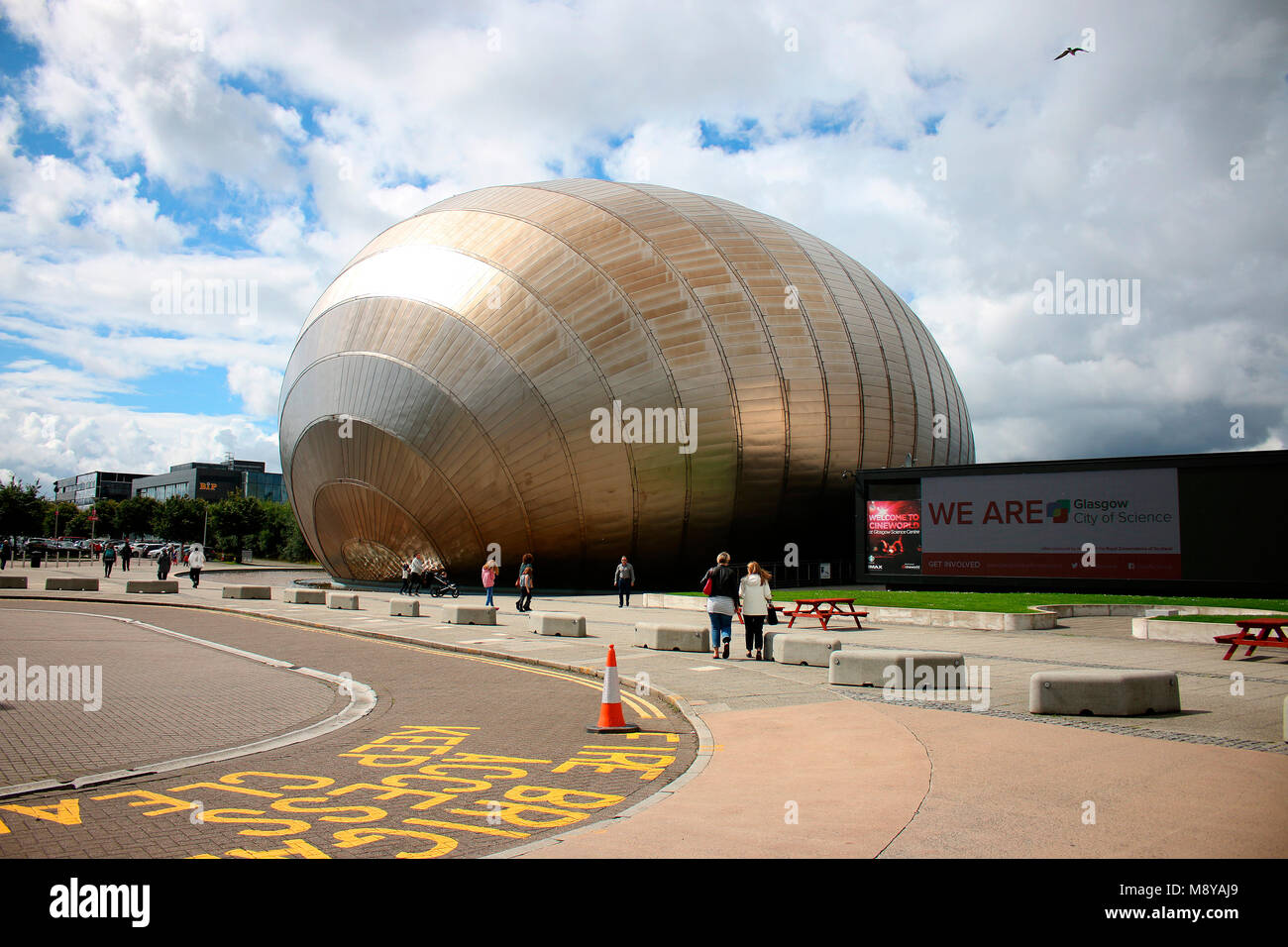 Glasgow Science Center, Glasgow, Schottland/ Scotland Stock Photo - Alamy