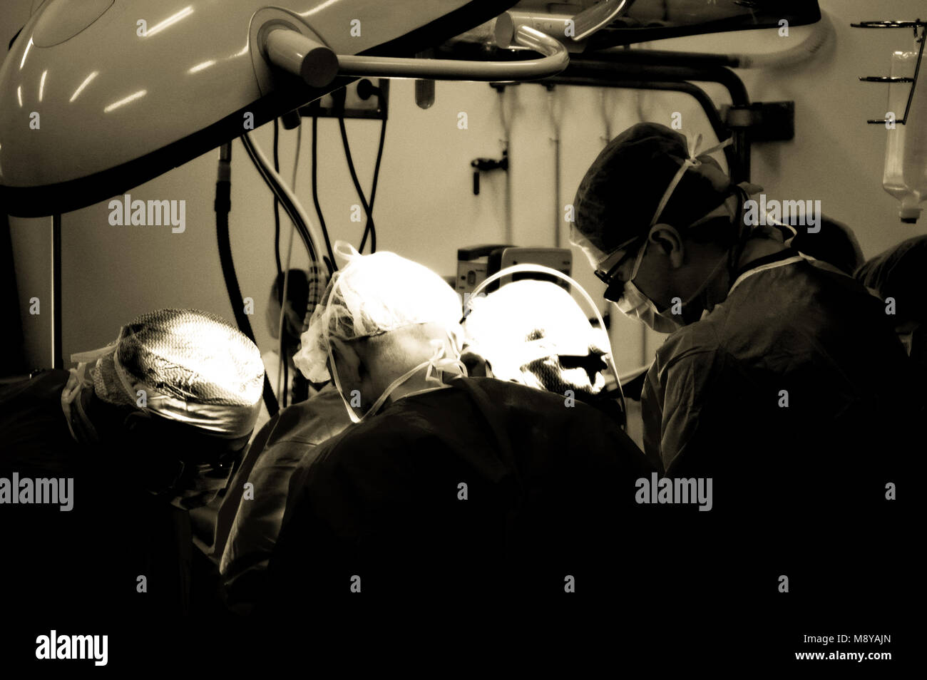 Surgeons at work Stock Photo - Alamy