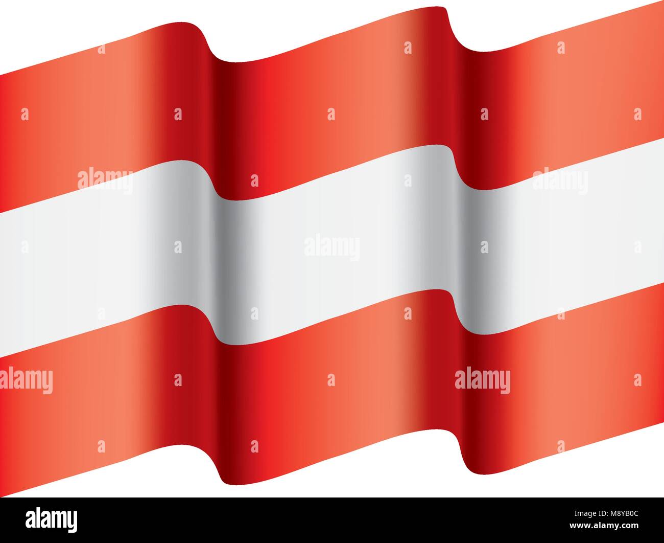 Austria flag, vector illustration Stock Vector Image & Art - Alamy