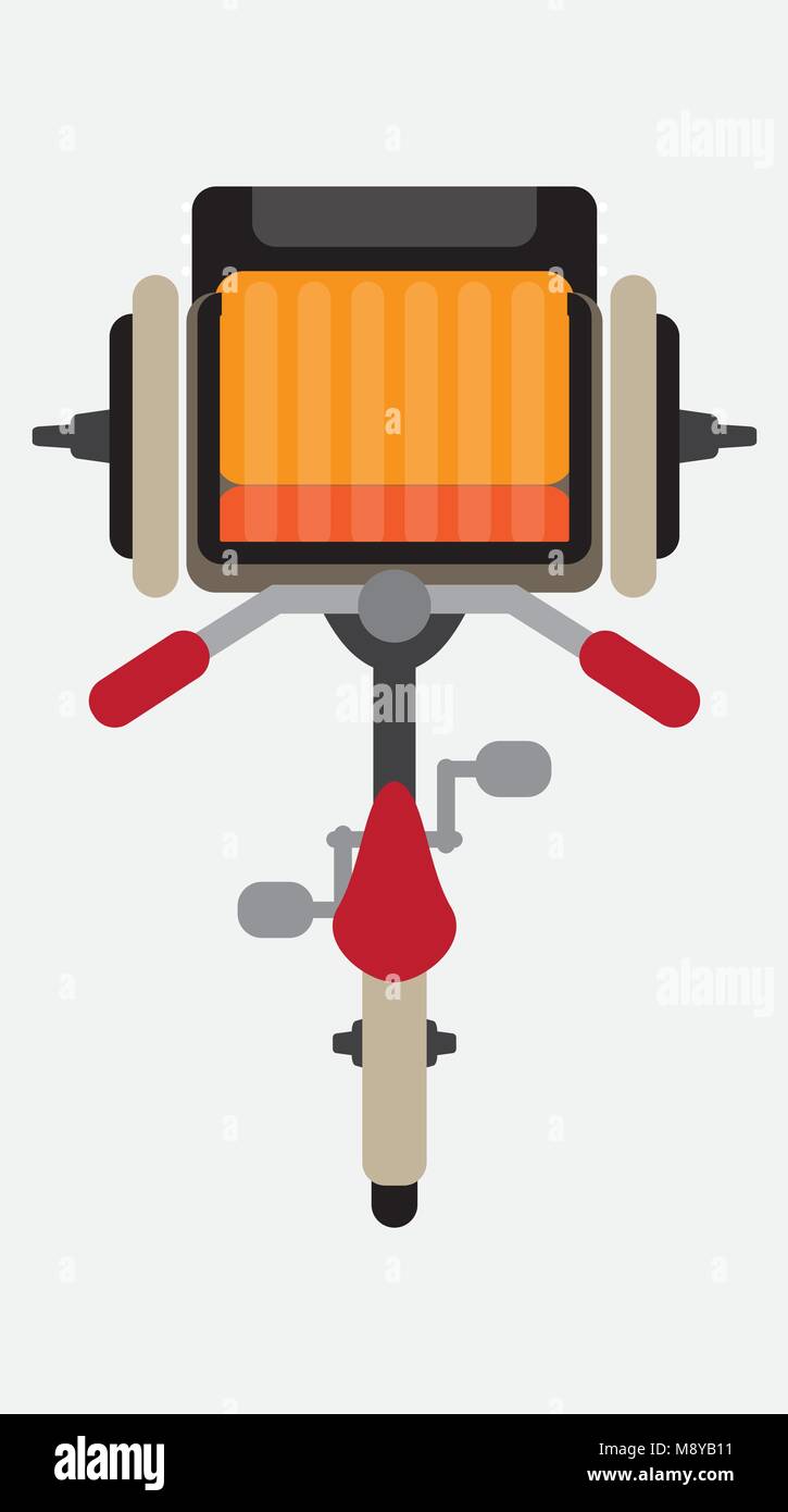 Top View Tricycle Passenger Vector and Illustration Stock Vector Image ...